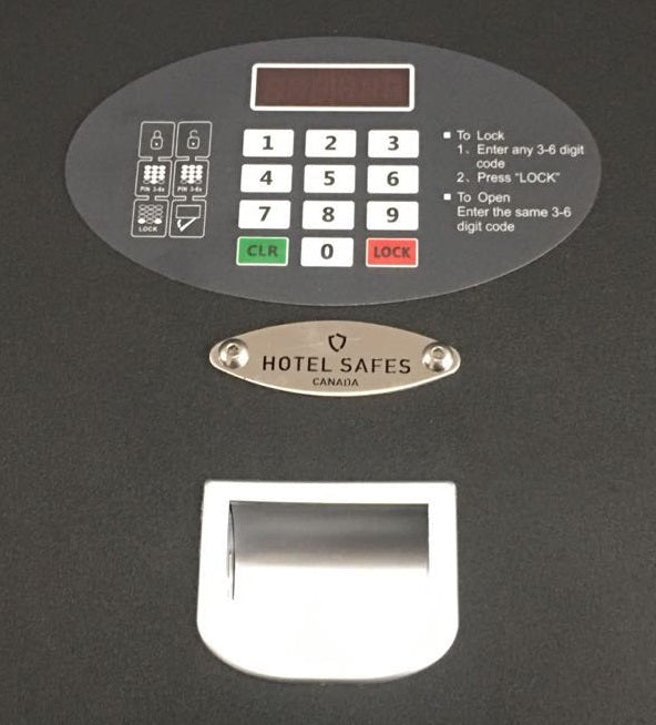 DS1001 Electronic Drawer Safe – Hotel Safes Canada
